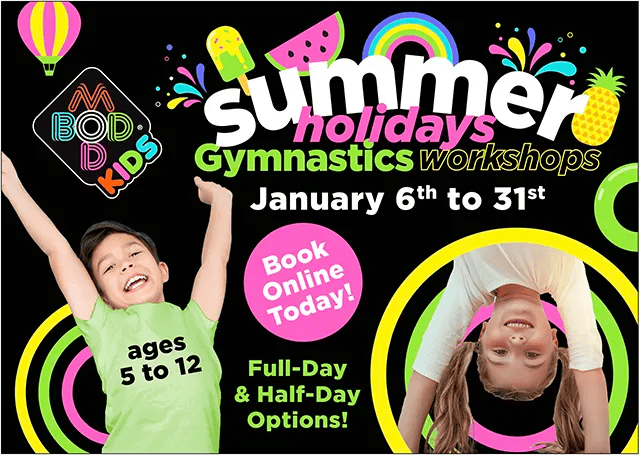 Holiday Workshops - Modbod Gymnastics